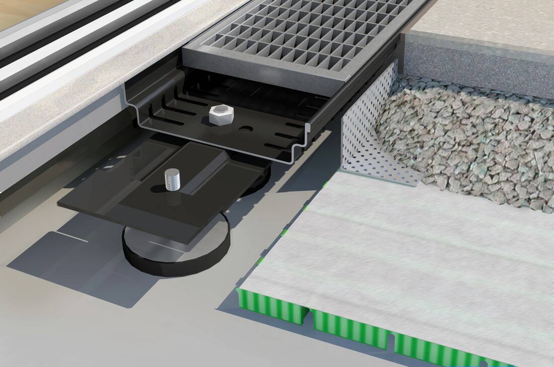 AquaDrain® KR - Kastenrinne – stufenlos ablängbar Gutjahr Systemtechnik