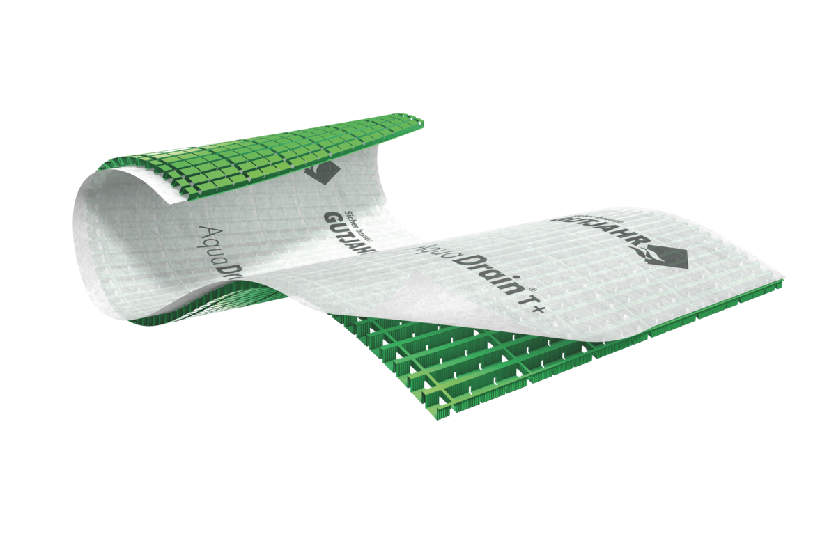 AquaDrain® T+ - Drainage de surface anti-remontée d’humidité pour ...