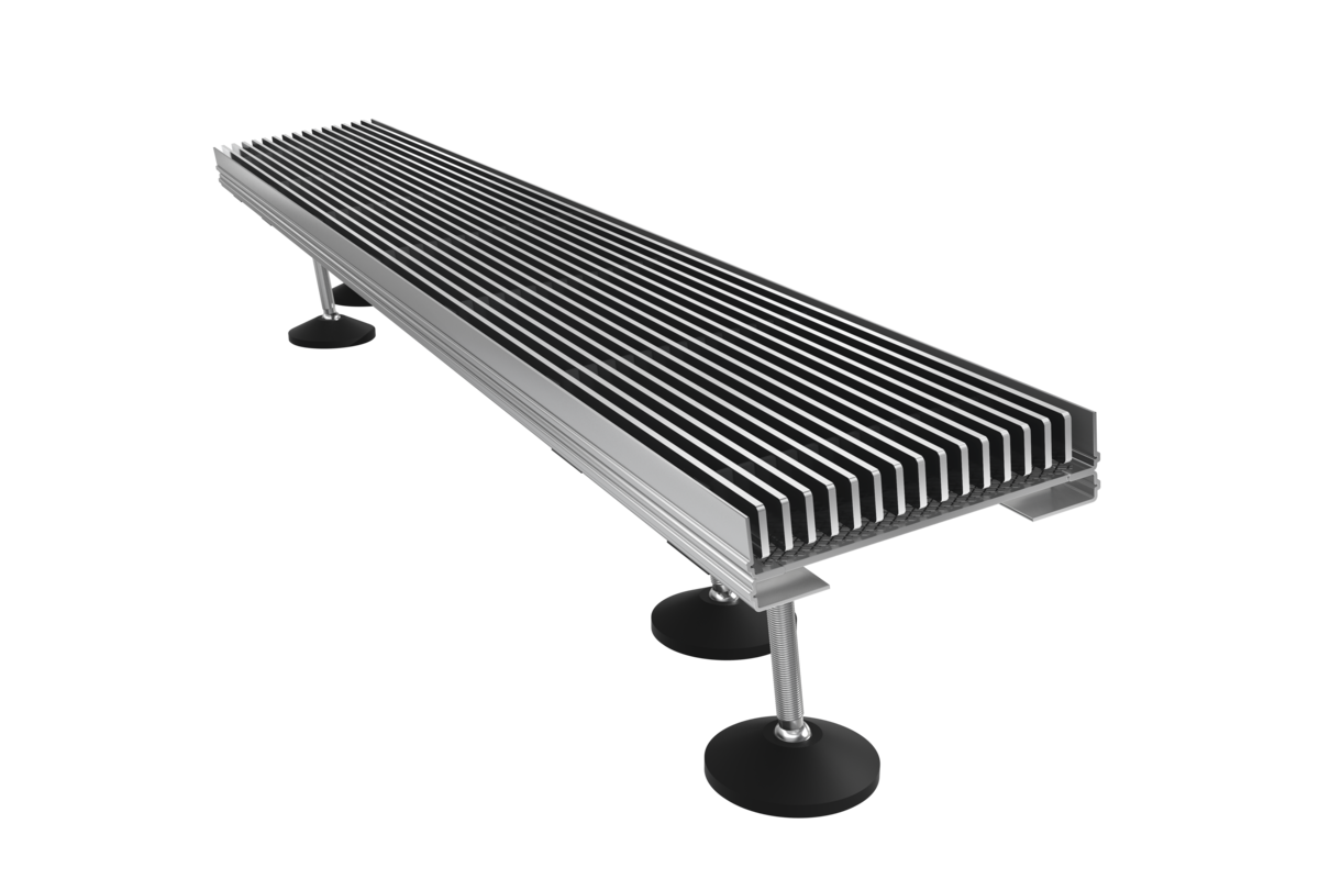 AquaDrain® BF-FLEX - Rampenartig einstellbarer Drainrost – stufenlos ...