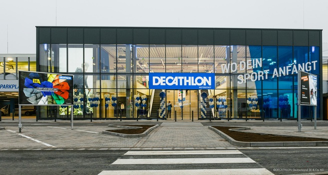 Deutschlands größte Decathlon-Filiale eröffnet – nach sportlicher ...